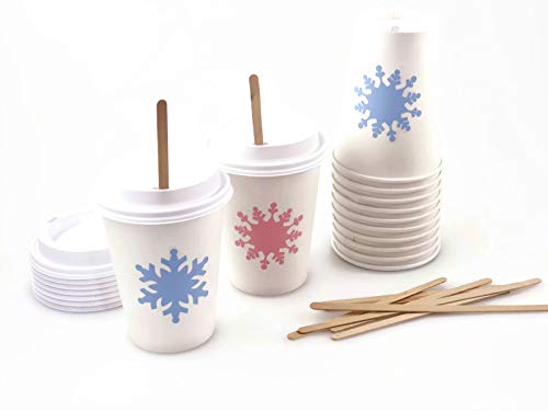 Compare Price: snowflake disposable coffee cups - on StatementsLtd.com