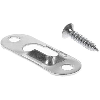 Heavy Duty Keyhole Hangers - Pack of 50 with Screws - - Amazon.com