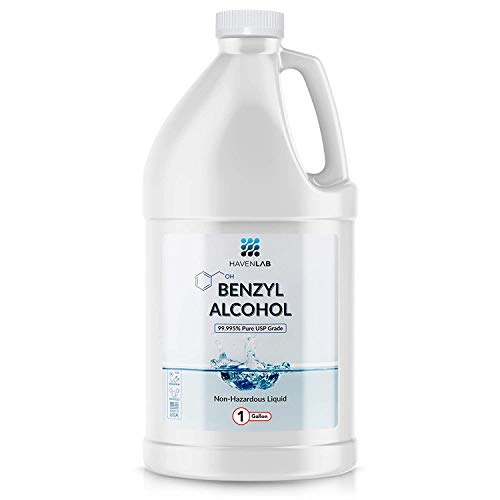 HAVENLAB Benzyl Alcohol 99.5% Pure USP Grade Solvents, No-BPA Sterile ...