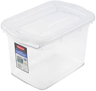 Amazon.com : Rubbermaid Hanging File Tote, Letter Size, Plastic, 11.5 x ...