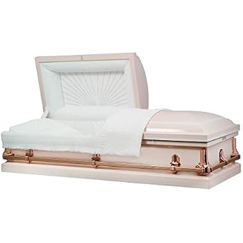 Amazon.com: Casket - Rose Pink - 20 Gauge Steel Casket: Health ...