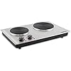 Amazon.com: Waring DB60 Portable Double Burner: Electric Countertop ...