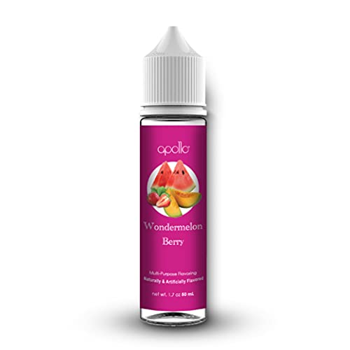 50ml Liquid Juice, Wondermelon Berry, Short Fill Bottles Ready for Use ...