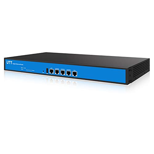 UTT Dual WAN Load Balance Router, 19' Rack Mount VPN Gateway, FCC ...
