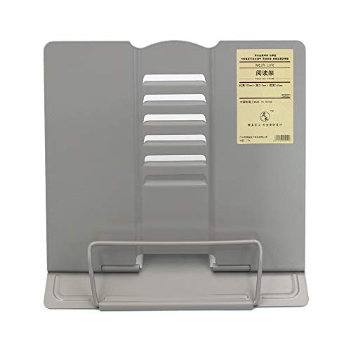 Portable Steel Reading Rest Book Holder Stand Bookrest Angle Adjustable ...