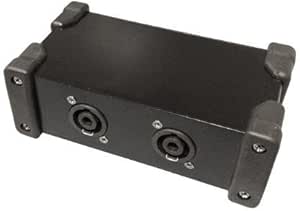 Amazon.com: Stellar Labs NL4-SPLIT Speakon Splitter Box - One NL4MP ...