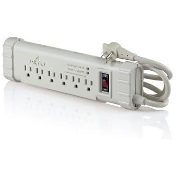 Leviton Multicontacto con 6 Entradas para Uso General en El Hogar y ...