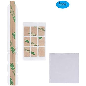 Amazon.com: Plastic Slide Mount Holder Tabs, Removable Adhesive Strips ...