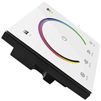 RGBW Controller Wall-mounted Touch Panel Dimmer Switch Full Color RGB ...