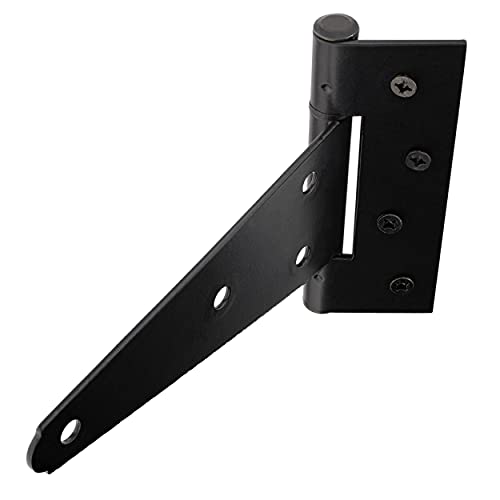 Rural365 Triangle Door Hinge 4 Pk - Heavy Duty 6 Inch T-Strap Farmhouse ...