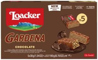 Loacker Gardena Chocolate Wafers, 5 Pieces X 38 g price in Saudi Arabia ...
