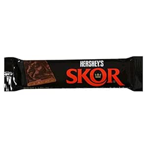 Amazon.com: Skor Bar, Milk Chocolate Crisp Butter Toffee, 1.4 Ounce ...