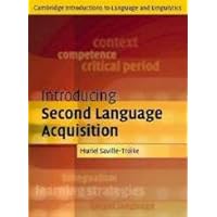 Amazon.com: Introducing Second Language Acquisition (Cambridge Introductions to Language and ...
