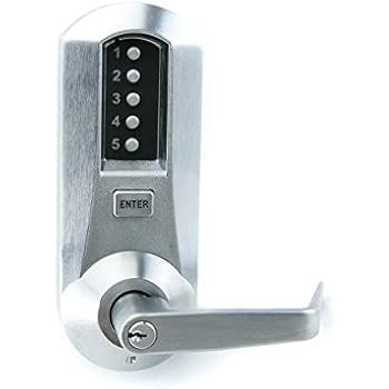 Kaba Simplex 5000 Series Cylindrical Mechanical Pushbutton Lock, 13mm ...