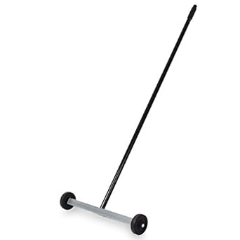 Master Magnetics - Magnetic Sweeper with Wheels, 14.5" - Pick up Nails ...