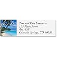 Amazon.com : Tropical Harmony Personalized Return Address Labels – 8 ...