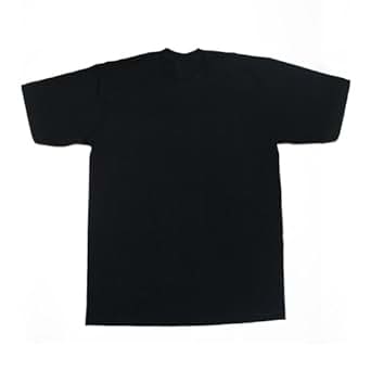 Amazon.com: Pro Club Heavyweight Crew Neck T-shirt Black (3pack): Clothing