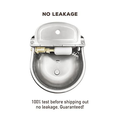 Automatic Livestock Waterer with Control Valve 304 Stainless Steel ...