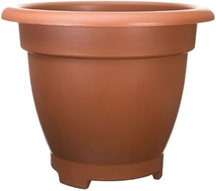 55cm Extra Large Terracotta Colour Bell Pot Plastic Planter: Amazon.co ...