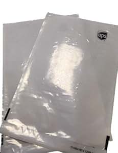 Amazon.com : 250 Pack UPS Mail Pouches 6.5" x 10"| Commercial Grade ...