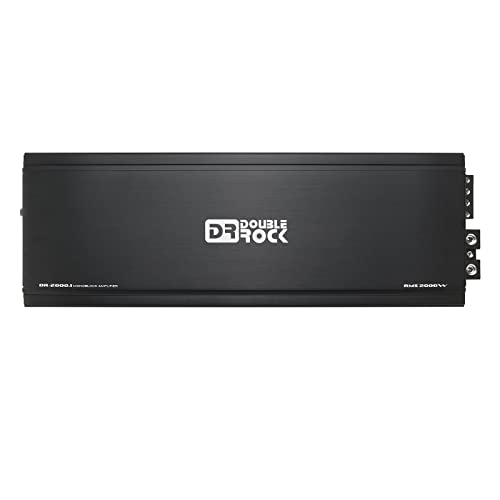 DR Double Rock DR-2000.1 RMS 2000 Watt Subwoofer Amplifier Class D ...