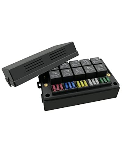 Universal Fuse Relay Box 15 Slots ATC ATO Fuse Holder and 10 Slots ...