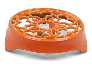 Amazon.com: Le Creuset 9-Inch Warming Trivet, Flame: Kitchen & Dining