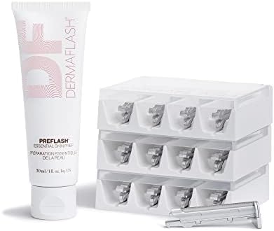 DERMAFLASH ESSENTIALS Dermaplaning Replenishment Kit for Women ...