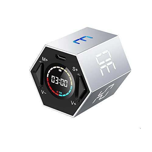 Ticktime Pomodoro Timer Digital Cube Timer Visual Magnetic Flip Timer