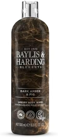 Baylis & Harding and Elements Dark Amber Fig Luxury Body Wash 500ml ...