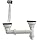 Kitchen Sink 1.5 Double Bowl Reversible Stainless Steel Kitchen Sinks ...