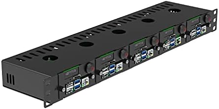 UCTRONICS Complete Ultimate Raspberry Pi Rack Mount Enclosure with PoE ...