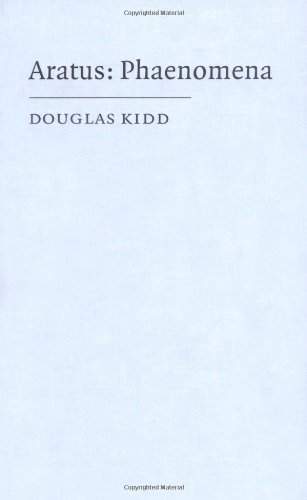 Amazon.com: Aratus: Phaenomena (Cambridge Classical Texts and ...
