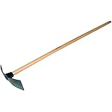 Amazon.com : Weeding Hoe-mattock with 54" Long Fiberglass Handle ...
