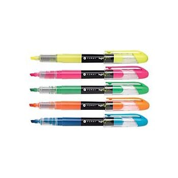 Amazon.com : Office Depot Liquid Ink Highlighters with Chisel Tips ...