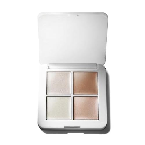 RMS Beauty Luminizer X Quad Highlighter - Creamy Light-Reflective ...