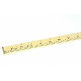 Wooden Metre Stick Yard Stick Ruler With Handle Imperial & Metric CM ...
