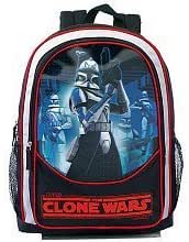 Amazon.com: STAR WARS CLONE WARS BACKPACK BACK PACK: Childrens School ...