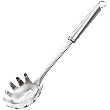Amazon.com: Nuovoware Spaghetti Server, 13-inch Premium Stainless Steel ...