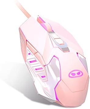 Gaming Mouse,Magegee 4 Adjustable 3200 DPI Levels 7 Color Changing ...