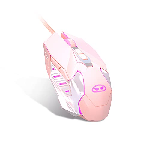 Gaming Mouse,Magegee 4 Adjustable 3200 DPI Levels 7 Color Changing ...