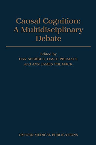 Amazon.com: Causal Cognition: A Multidisciplinary Approach (Symposia of ...
