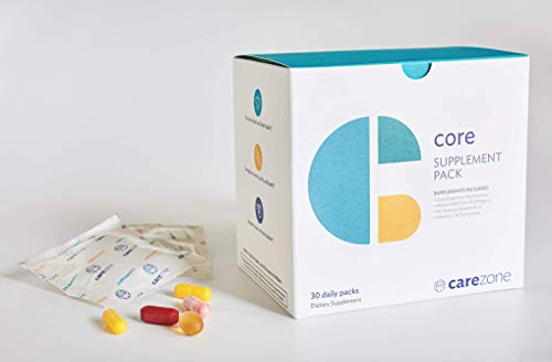 CareZone Core Supplement Daily Vitamin Packs - Support for Optimal ...