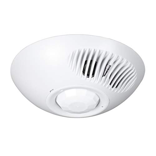 Hubbell Lighting OMNIDT1000 Ultrasonic and PIR Ceiling Sensor, 1000 ...
