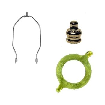 Upgradelights® Slip Uno Adapter Harp Converter Lamp Shade Uno Euro ...