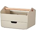 Amazon.com: Maybell Wooden Handle Storage Box with Drawer - Multi ...