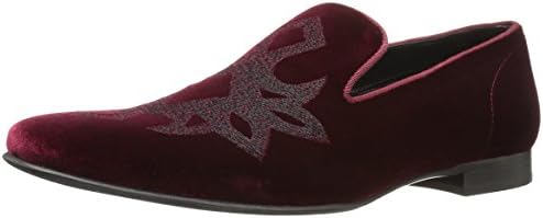 Steve Madden Men's Lorax Slip-on Loafer, Burgundy Velvet, 41 EU price ...