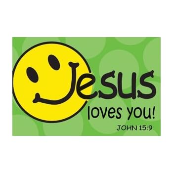 Amazon.com : Pass It On Message Cards... Smile! God Loves You ...