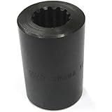 RuggedMade Steel Splined Motor Shaft Coupling, 7/8" Inch Bore, 1-1/2 ...