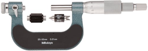 Mitutoyo Pana Micrometer, Ratchet Stop, Metric | Amazon price tracker ...